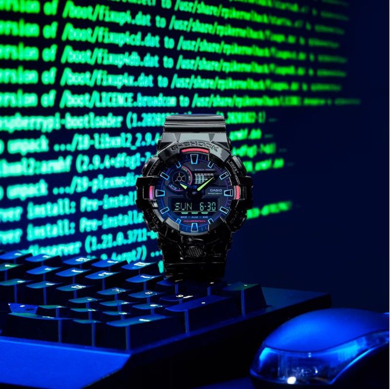 Reloj Casio G-Shock con temporizador Virtual Rainbow GA-700 — Miralles ...