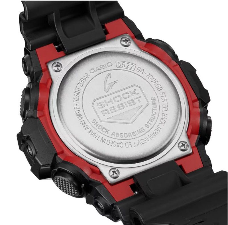 Reloj Casio G-Shock con temporizador Virtual Rainbow GA-700 — Miralles ...