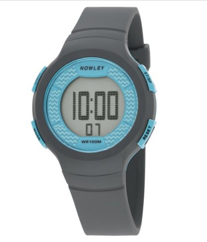 Reloj Nowley digital gris y azul 8-6274-0-3 — Miralles Arévalo Joyeros